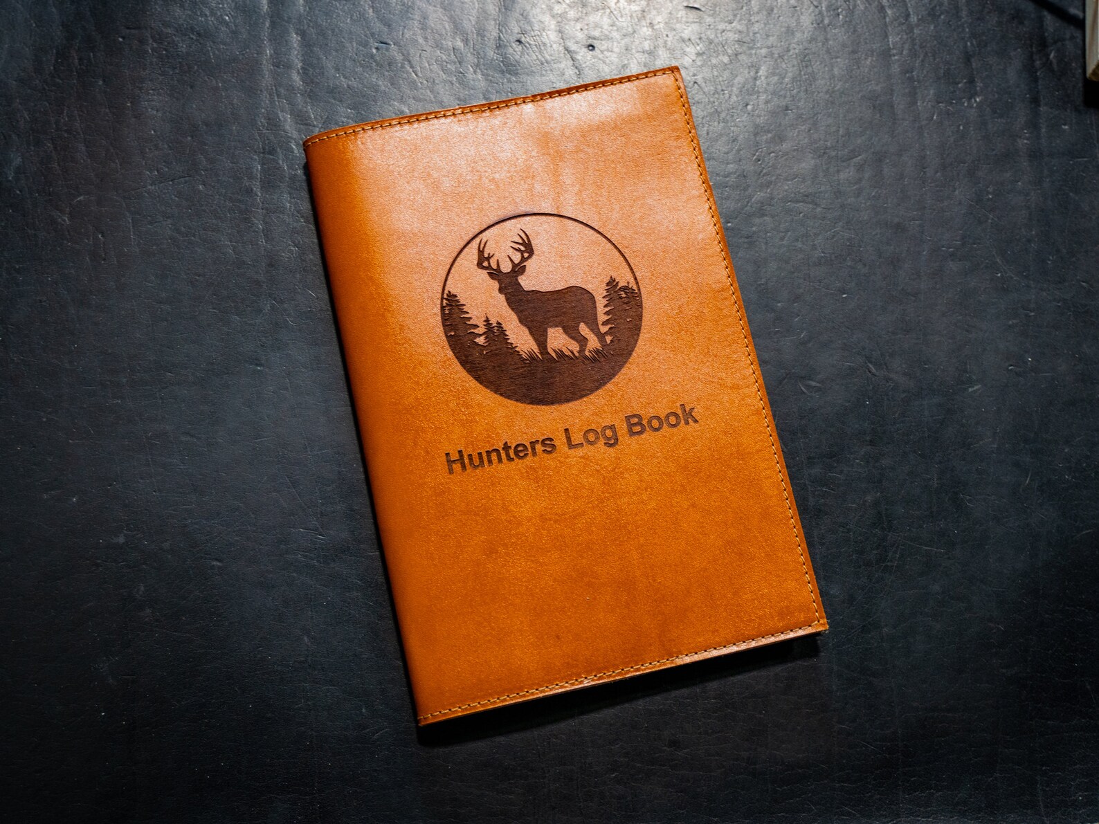 Personalized Leather Hunters Log Book: Wildlife Journal - Etsy