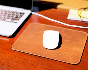 Leather Mouse Pad | Etsy