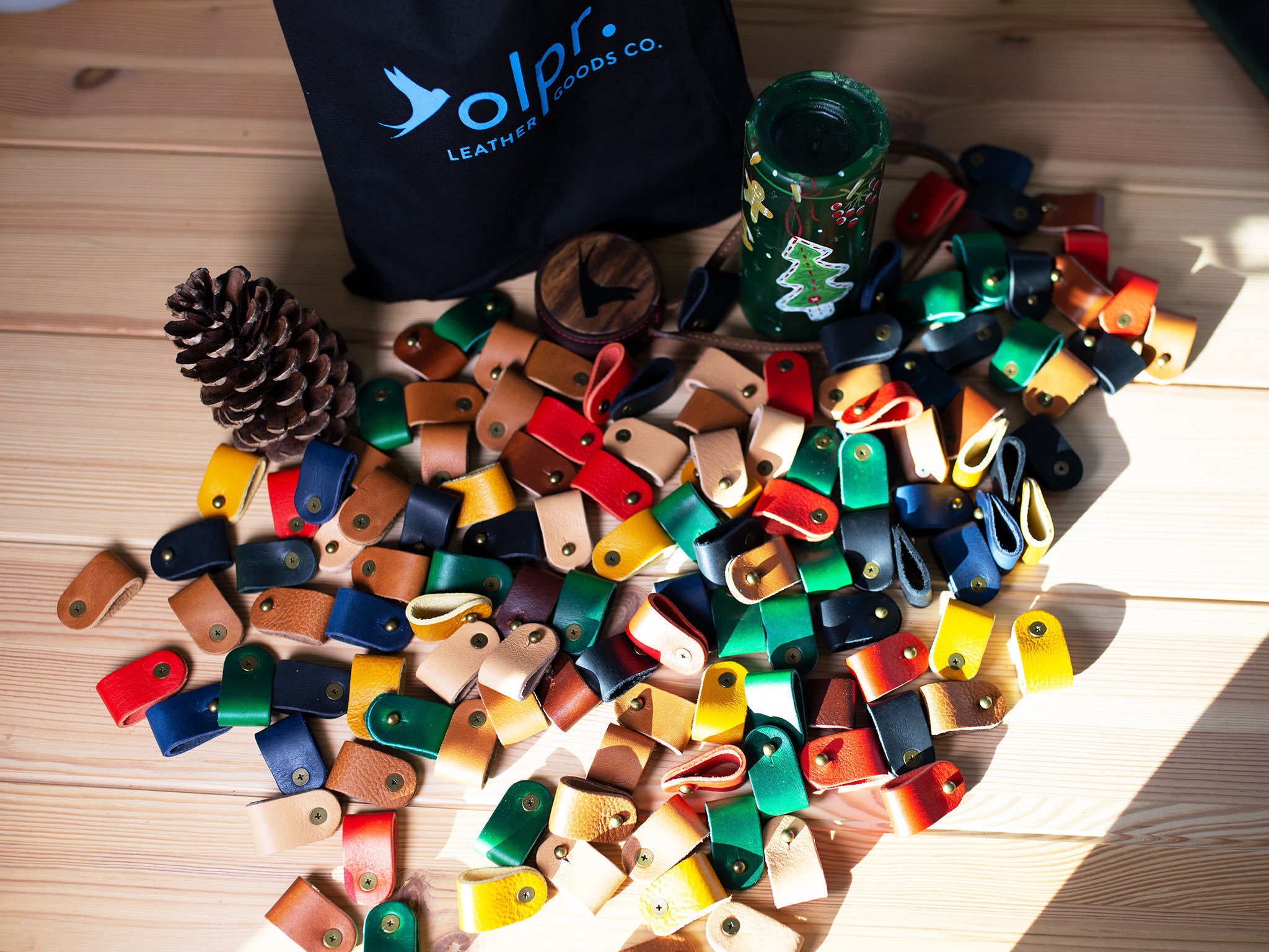 Leather Cord Holder - Etsy