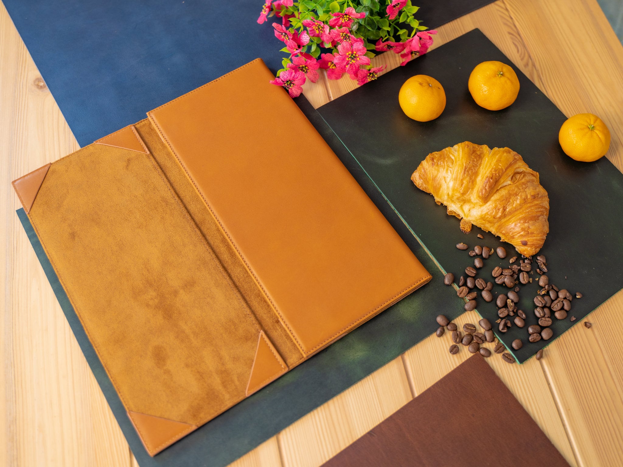 Trifold Menu, Leather Menu Book, Wine List Menu, Engraved Menu Cover ...