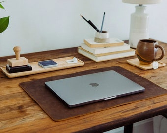 Leather Table Pad | Etsy