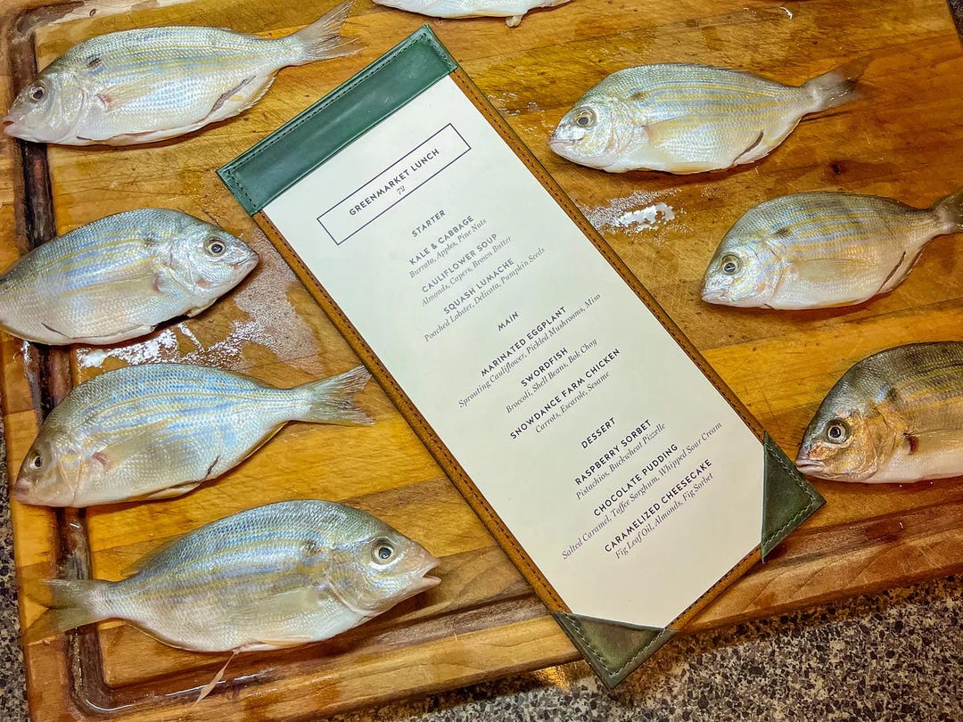 Leather Menu Boad, Engraved Menu Cover, Personalized Menu Folder, Menu ...