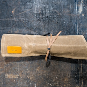 Canvas Tool Kit, Tool Roll, Embossed Tool Organizer, Tool Pouch 14 ...