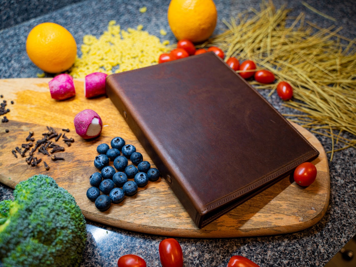 Leather Menu Folder With Binder Ring, Menu Cover, Restaurant Menu Book ...