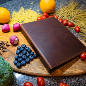Leather Menu Folder With Binder Ring, Menu Cover, Restaurant Menu Book ...