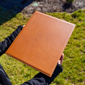 Leather Menu Boad, Engraved Menu Cover, Personalized Menu Folder, Menu ...