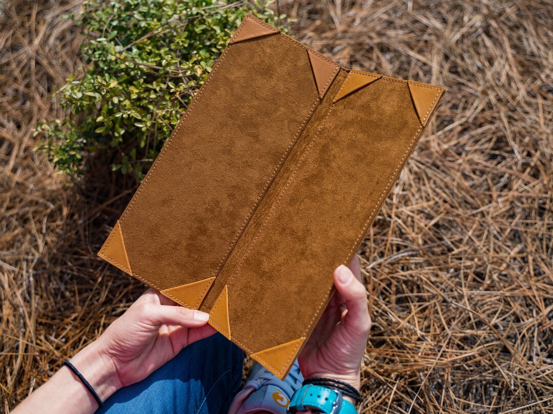 Natural Leather Menu, Bifold Engraved Menu Cover, Personalized Wine ...