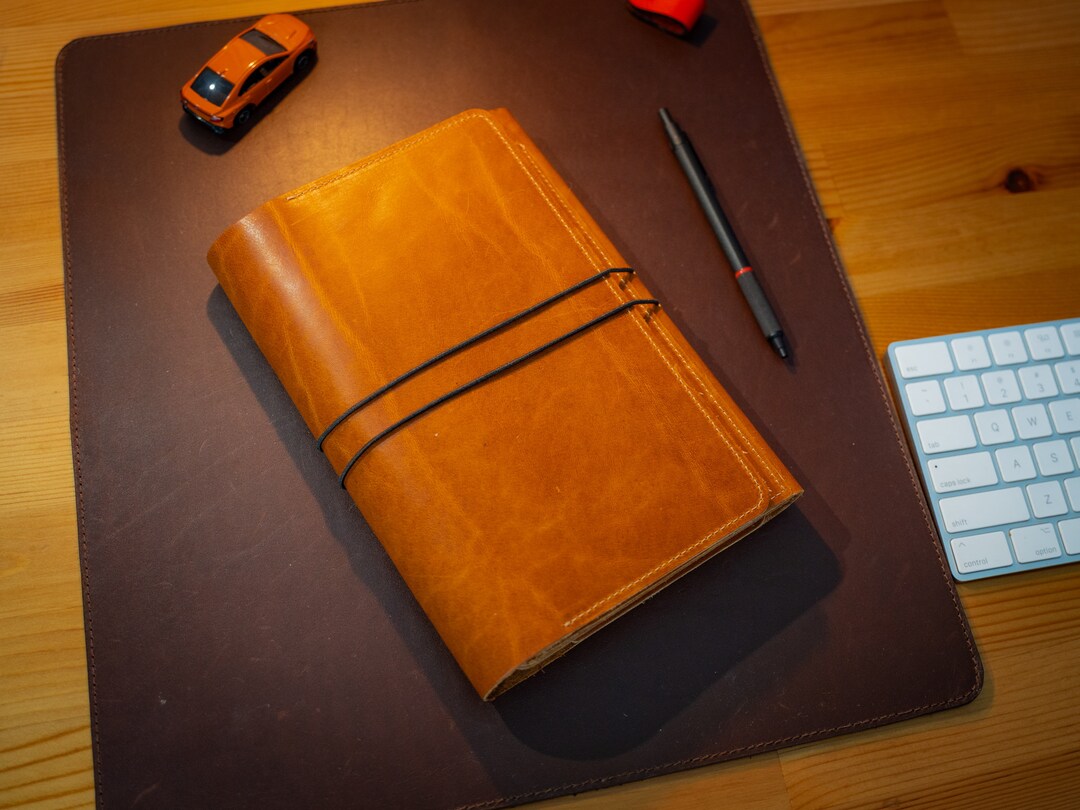 Leather Padfolio Pro, Handmade Leather Journal Cover, Genuine Leather ...