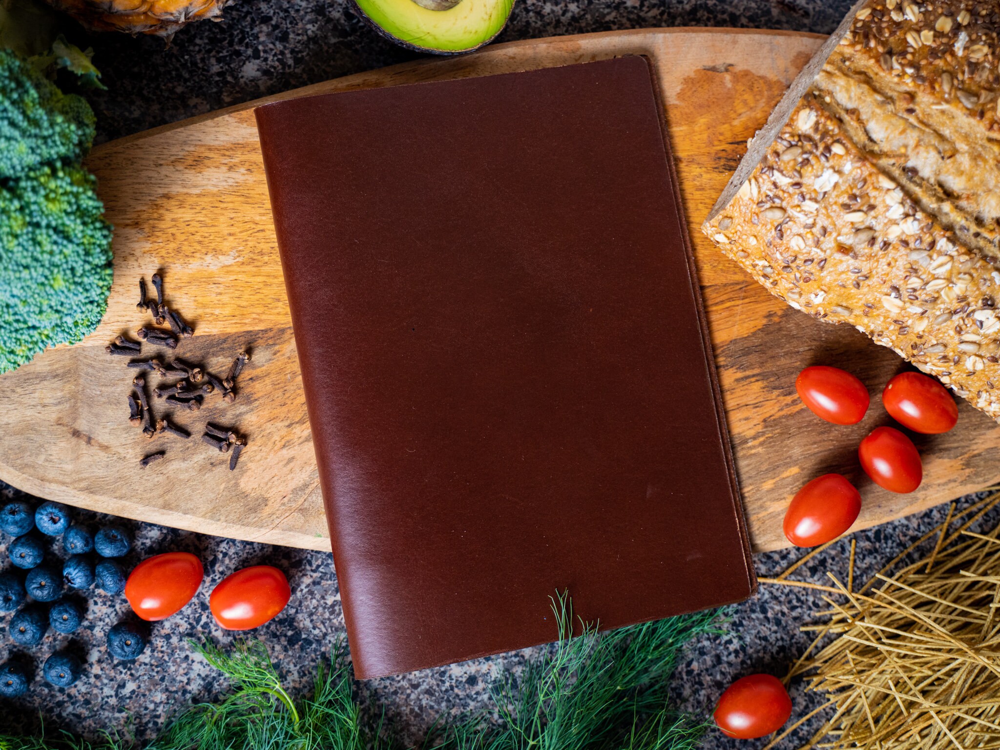 Brown Menu Screw Post Binding, Leather Menu Cover With Logo, Menu Book ...