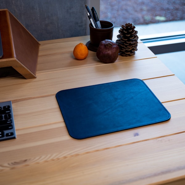 Leather Mouse Pad - Etsy