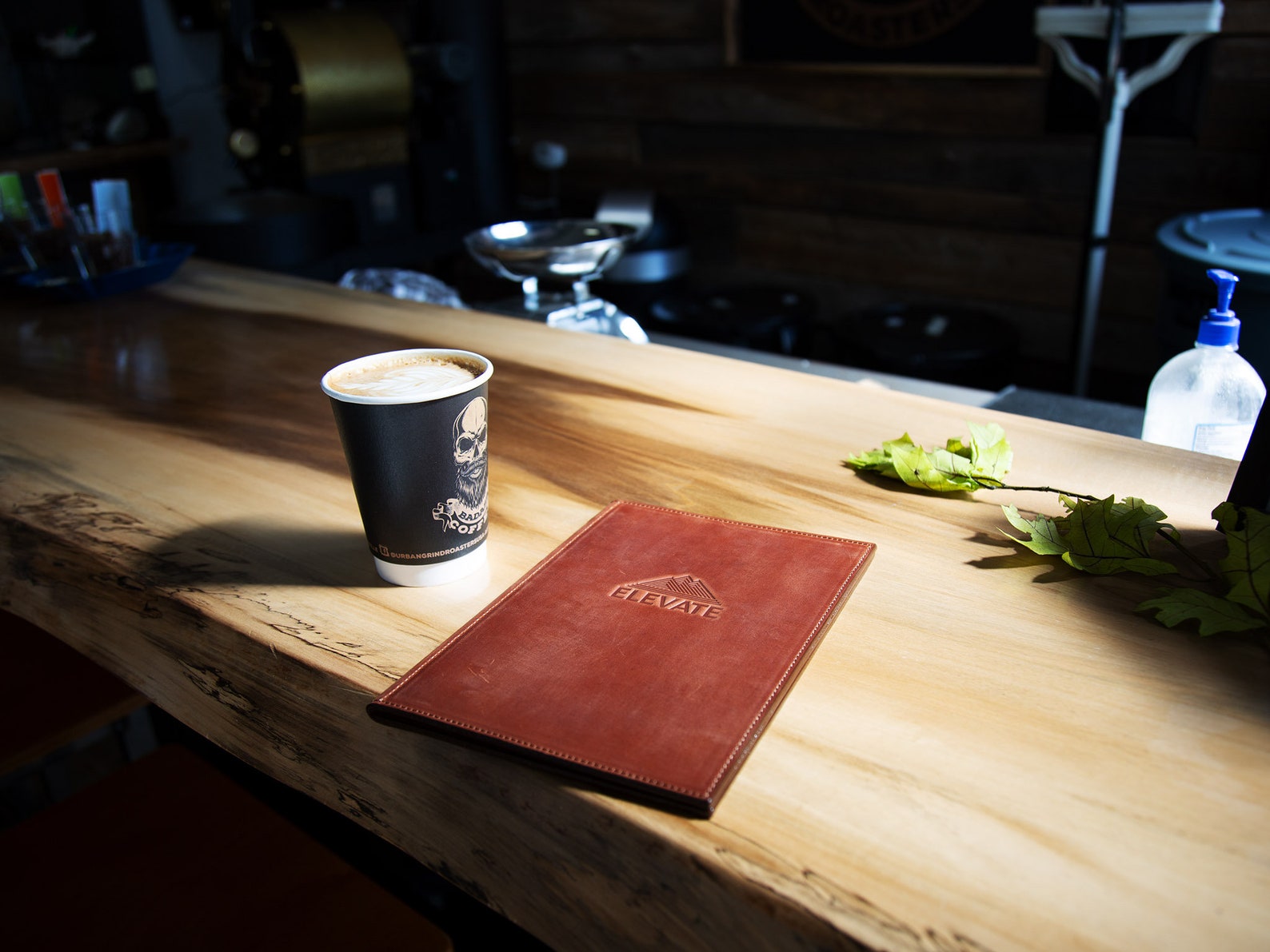 Leather Restaurant Menu Cover / Custom Menu With Logo - Etsy