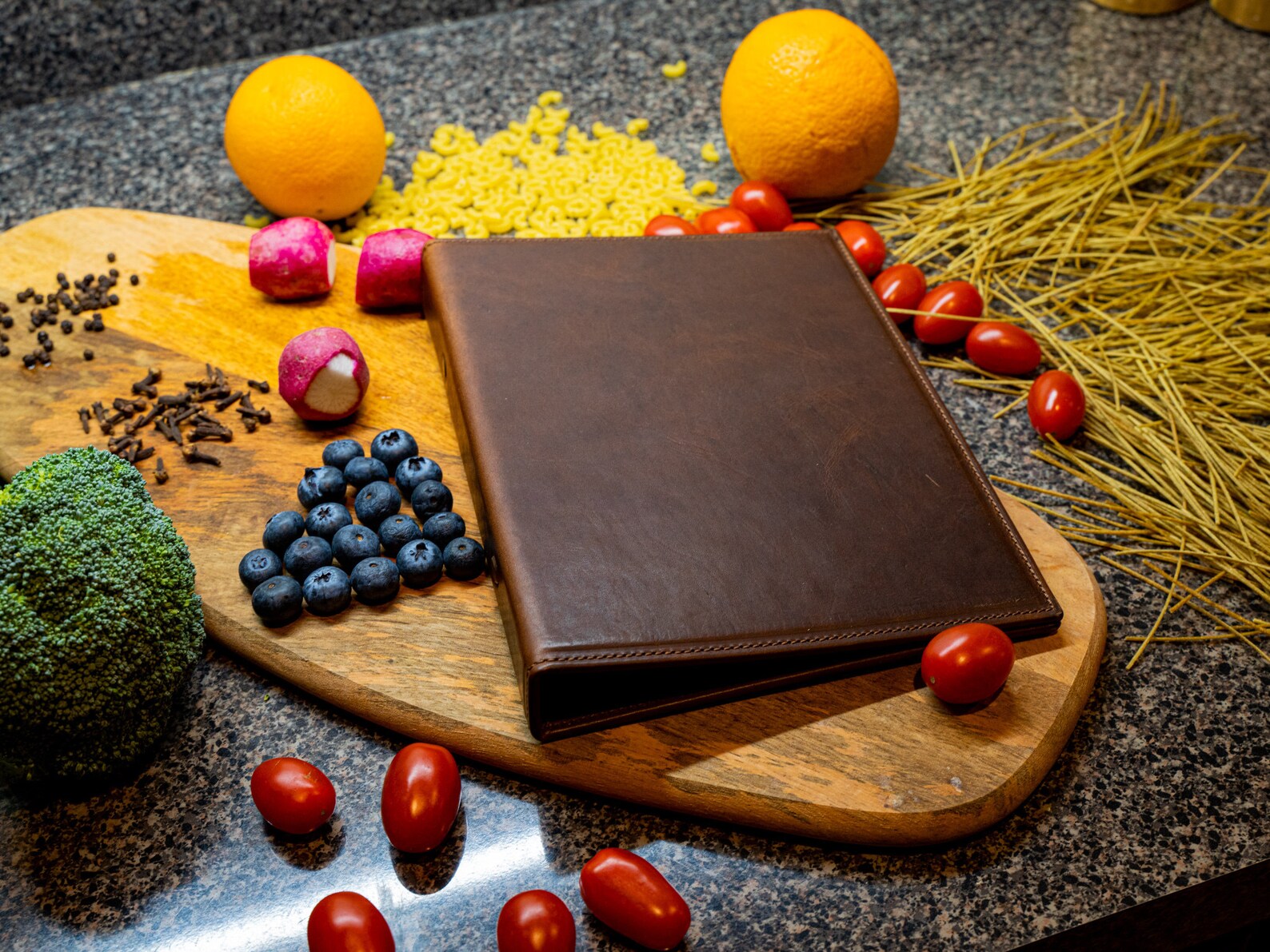 Leather Menu Folder With Binder Ring, Menu Cover, Restaurant Menu Book ...