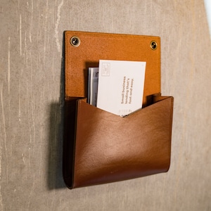 Large Leather Mailbox, Mail Box, Wall Pocket, Office Organizer, Wall ...
