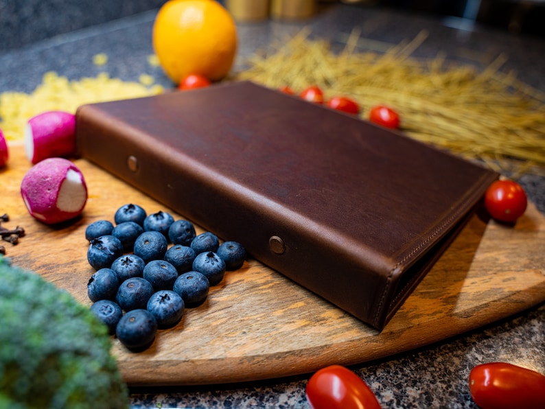 Leather Menu Folder With Binder Ring, Menu Cover, Restaurant Menu Book ...