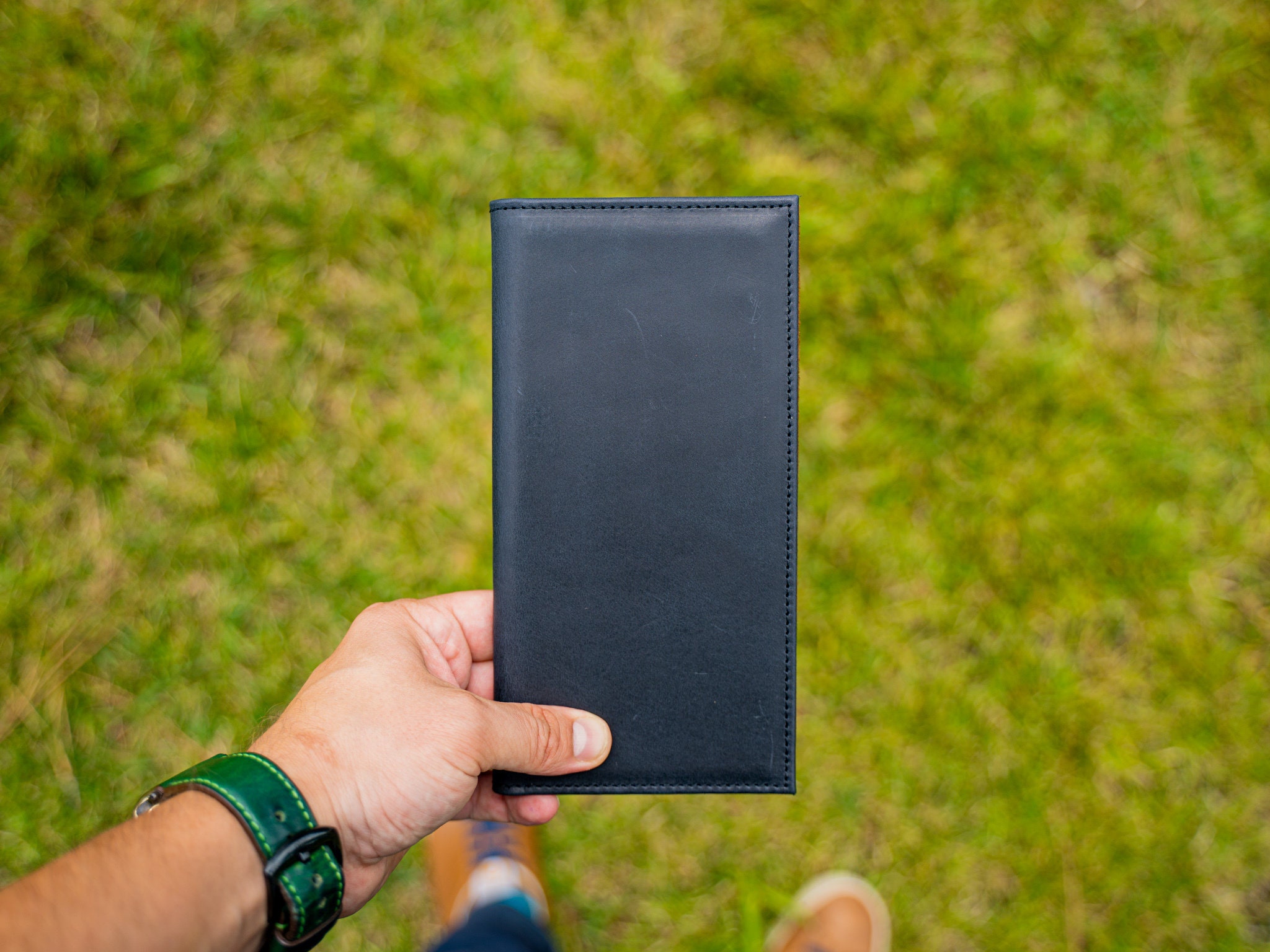 Black Leather Checkbook Covers Check Book for Restaurant - Etsy