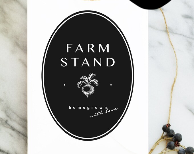 Farmstand Sign DIGITAL File Homegrown Homestead Garden Farm to Table ...