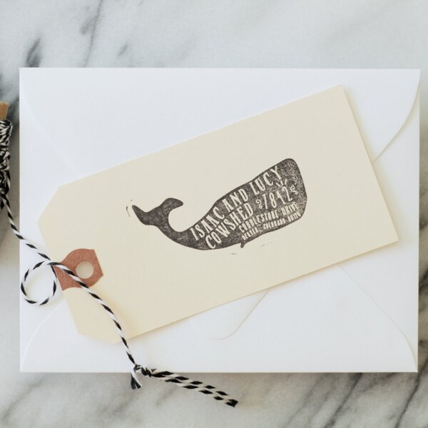 Whale Stamp - Etsy