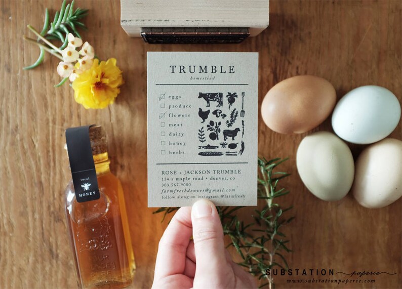 Farm Stamp Custom Farm Labels and Packaging Egg Carton - Etsy