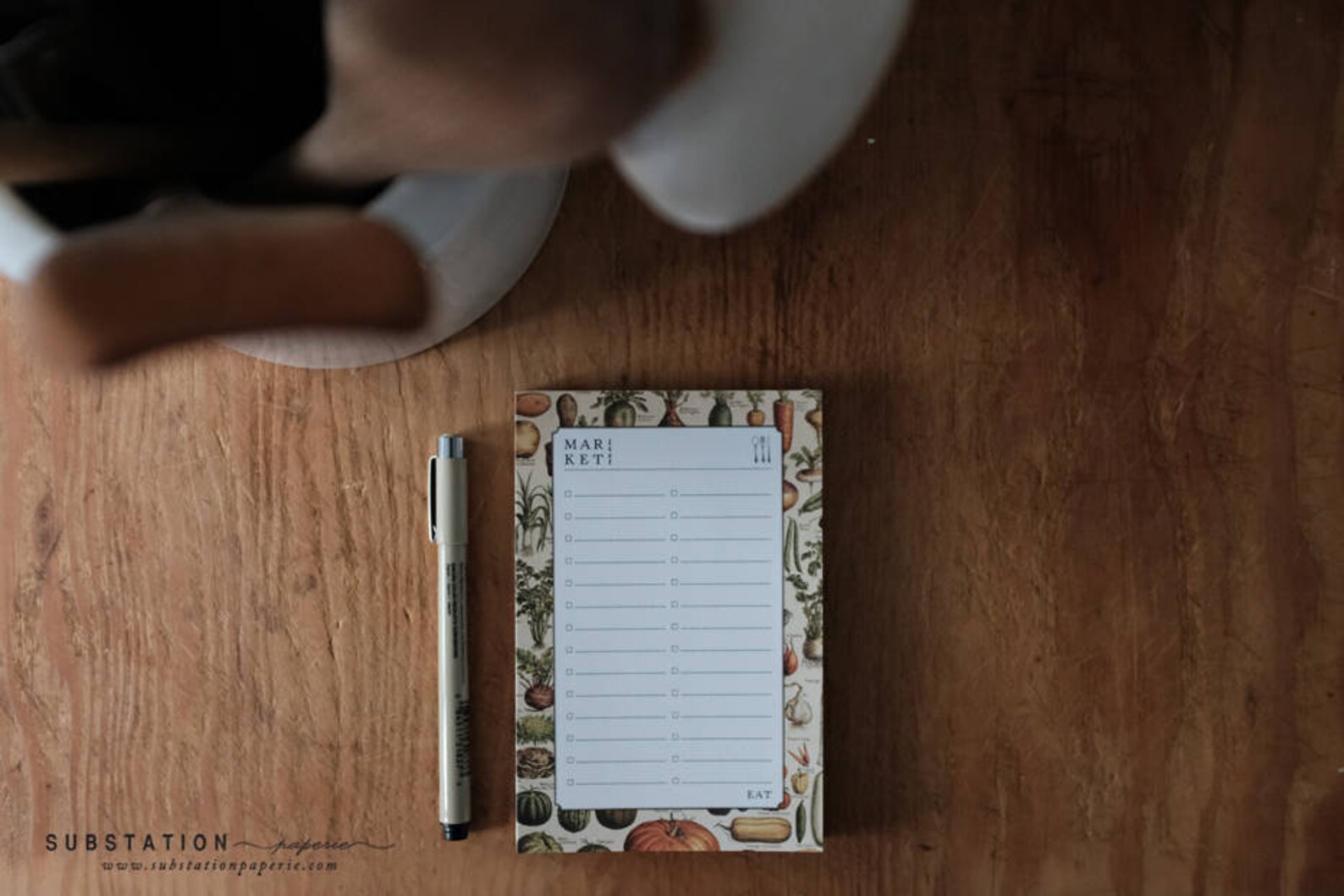 Market List Grocery List Harvest Notepad Grocery Notepad - Etsy