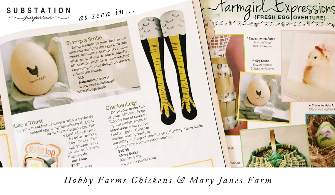 Original Mini Egg Stamp Chicken Stamp for Eggs Egg Stamp - Etsy