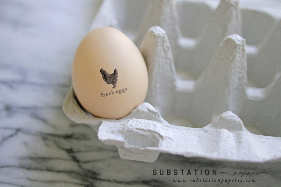 Original Mini Egg Stamp Chicken Stamp for Eggs Egg Stamp | Etsy