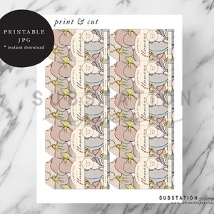 Flower Labels Template - Fresh Cut Flowers - Flower Tags - Flower ...