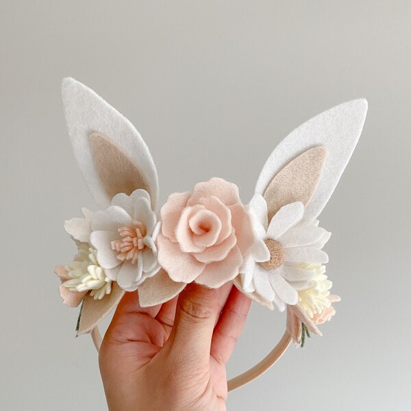 Bunny Ears Headband - Etsy