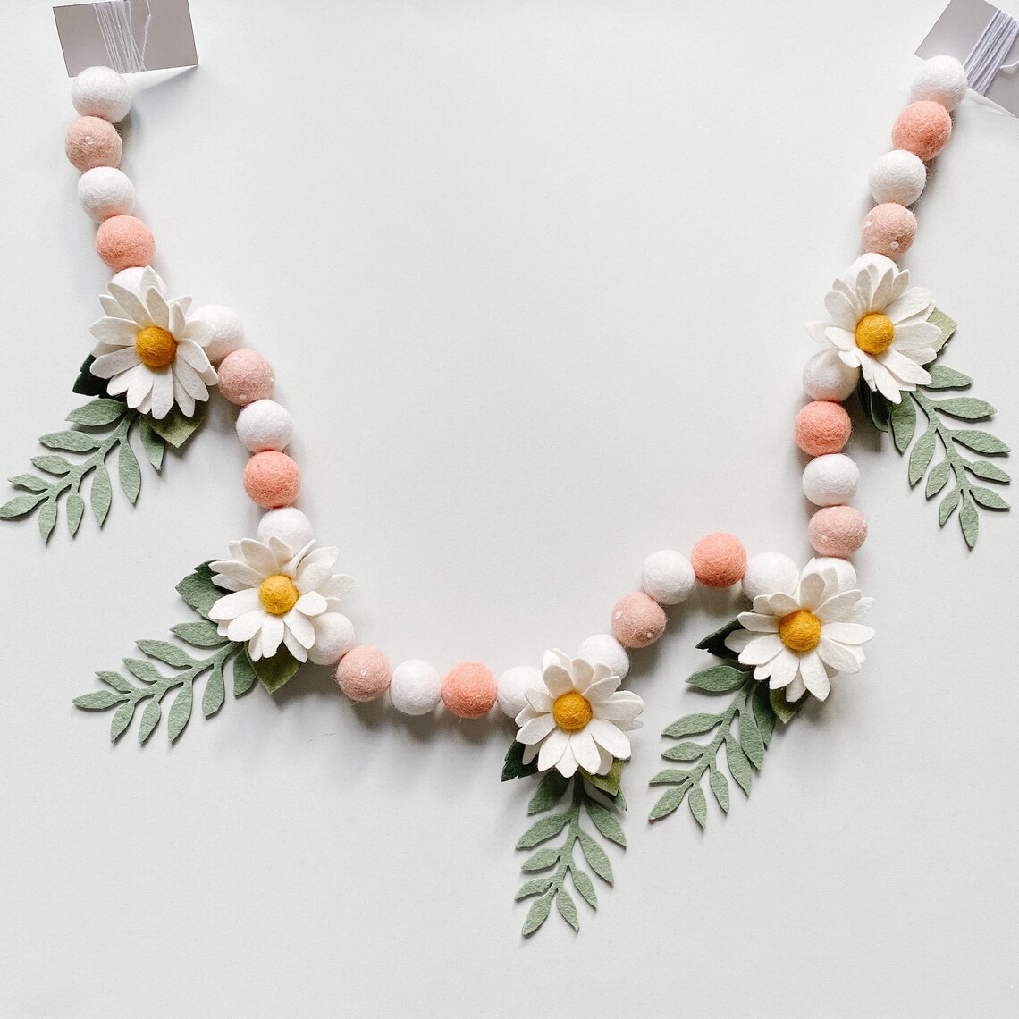 Spring Daisy Flower Garland - Etsy