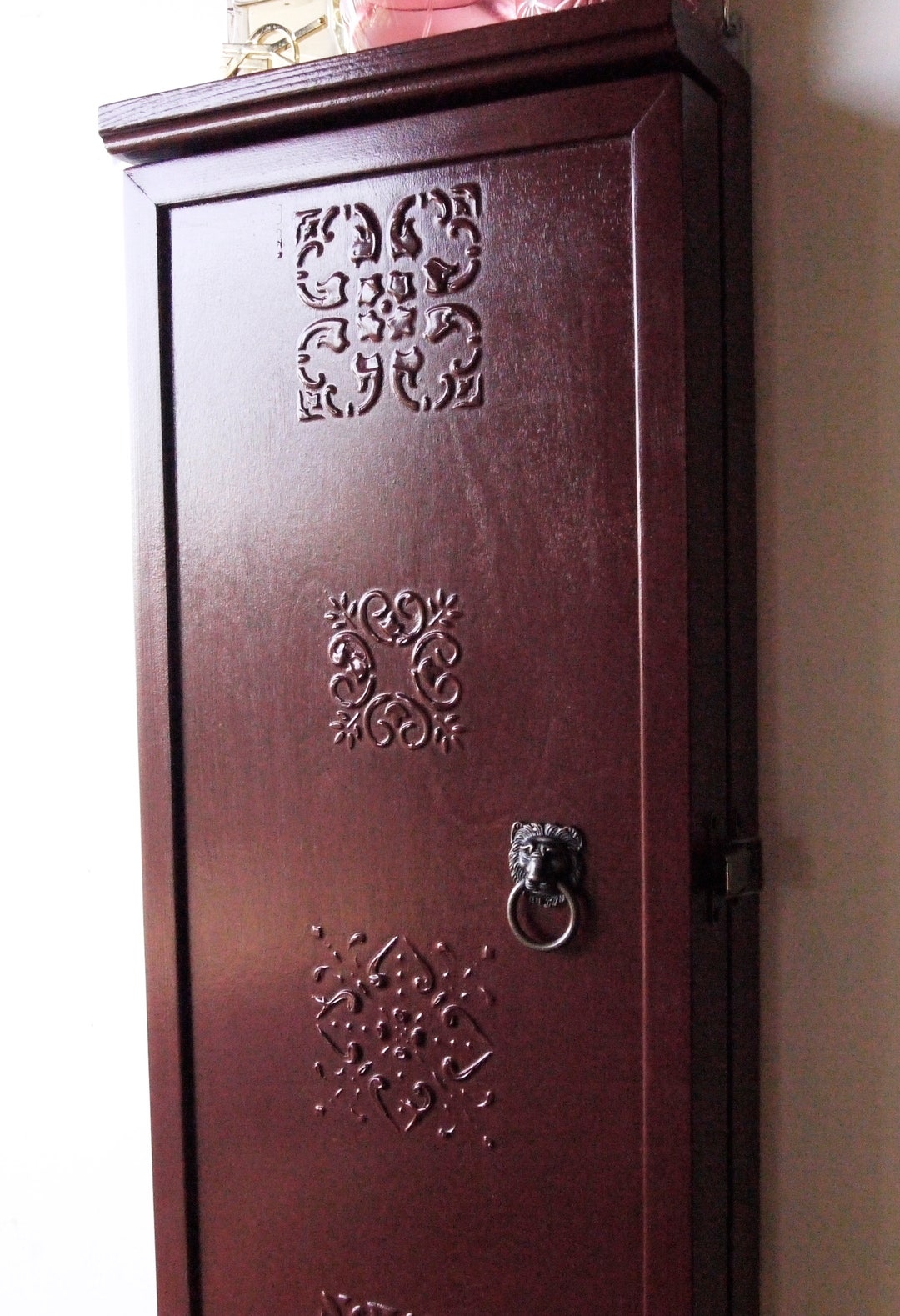 Jewelry Cabinet/ Armoire / Earring Display/ Vertical Jewelry Storage ...