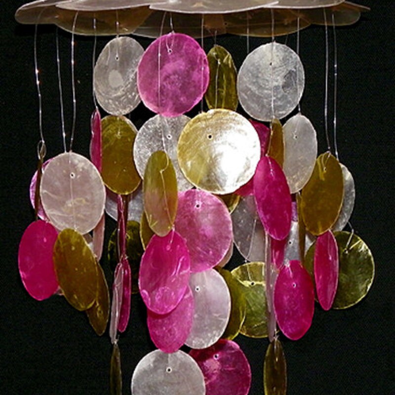 Capiz Wind Chime - Etsy
