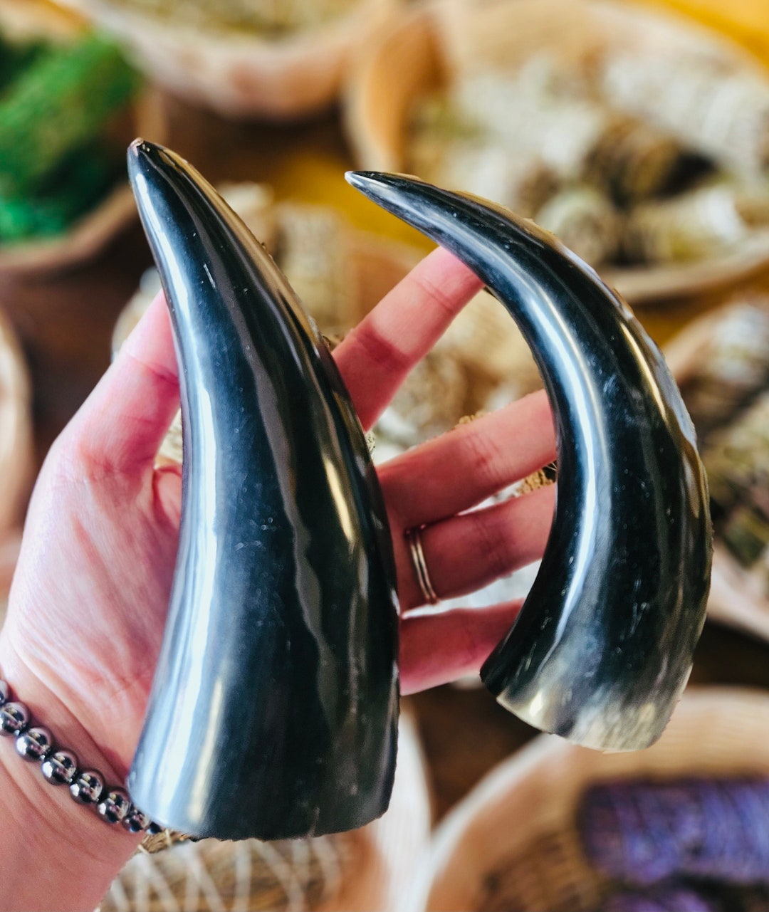 Cattle Horn, Ritual, Gods, Goddess, Altar, Magic Supplies, Pagan, Norse ...