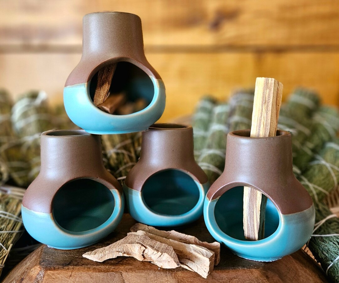 Palo Santo Mini Chimney, One. Blue-brown - Etsy