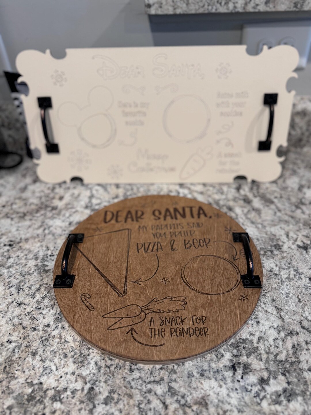 Santa Trays - Etsy