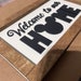Mickey Welcome Plaque - Etsy