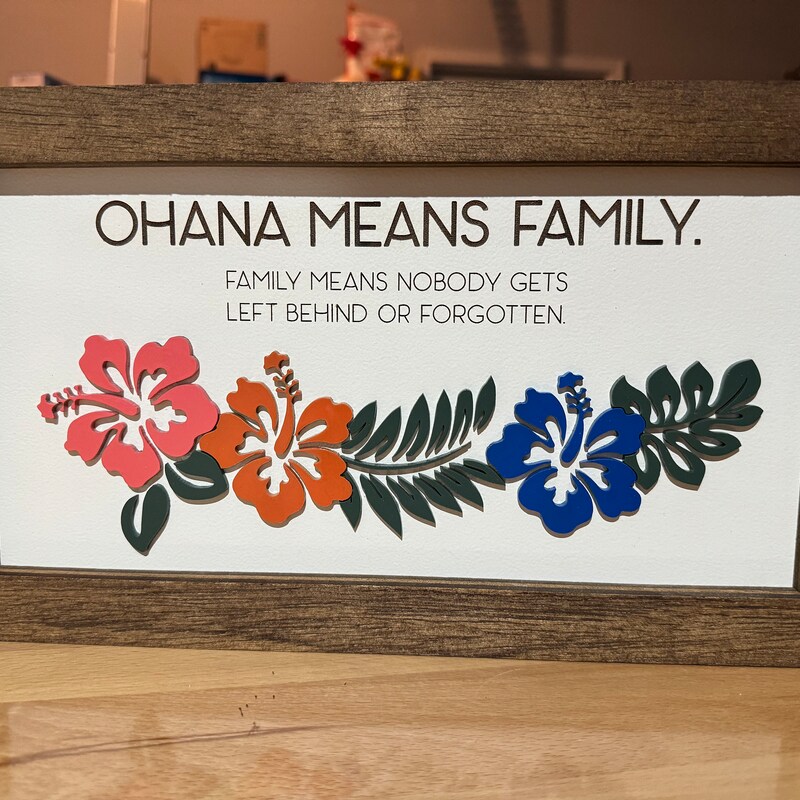 Ohana Sign - Etsy