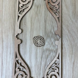 4x Pieces Angle Decorative Wood Panels in All Sizes Fretwork - Etsy