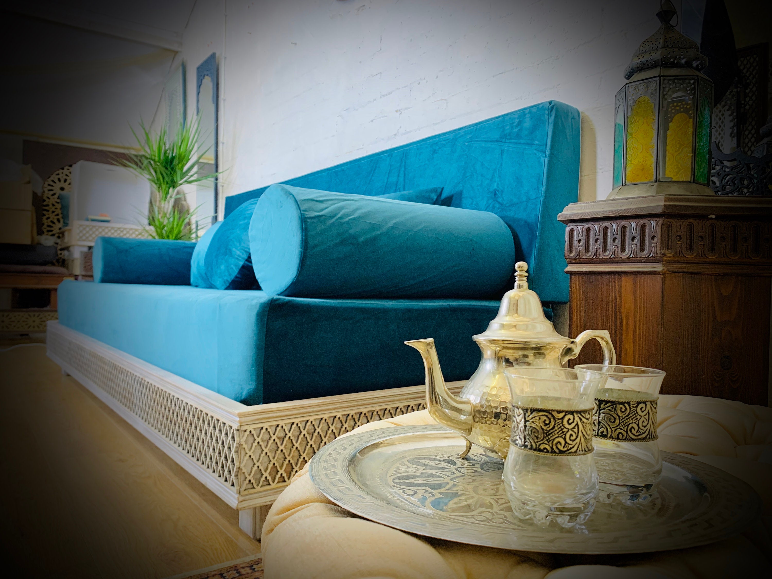 Blue Moroccan Interior Design