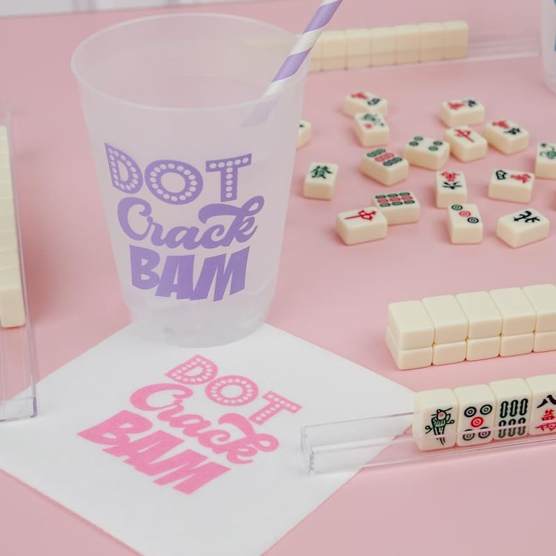 Mahjong Cup Design - Etsy