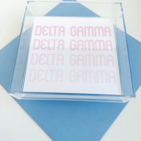 Sorority Acrylic Tray - Etsy