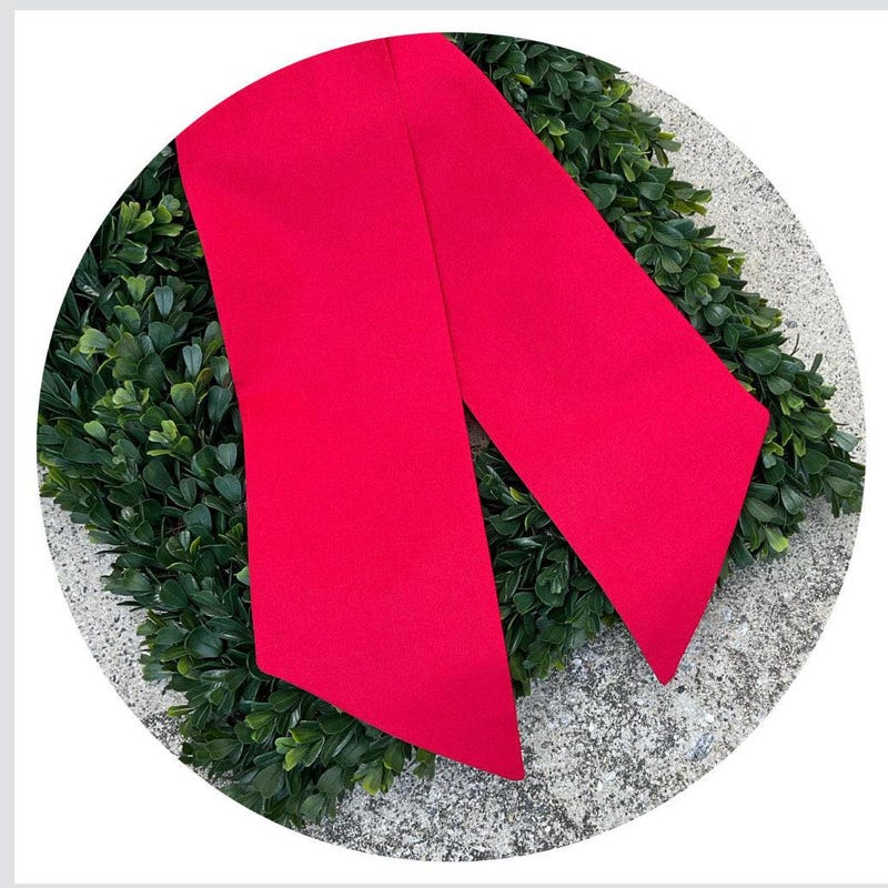 Red Sash - Etsy