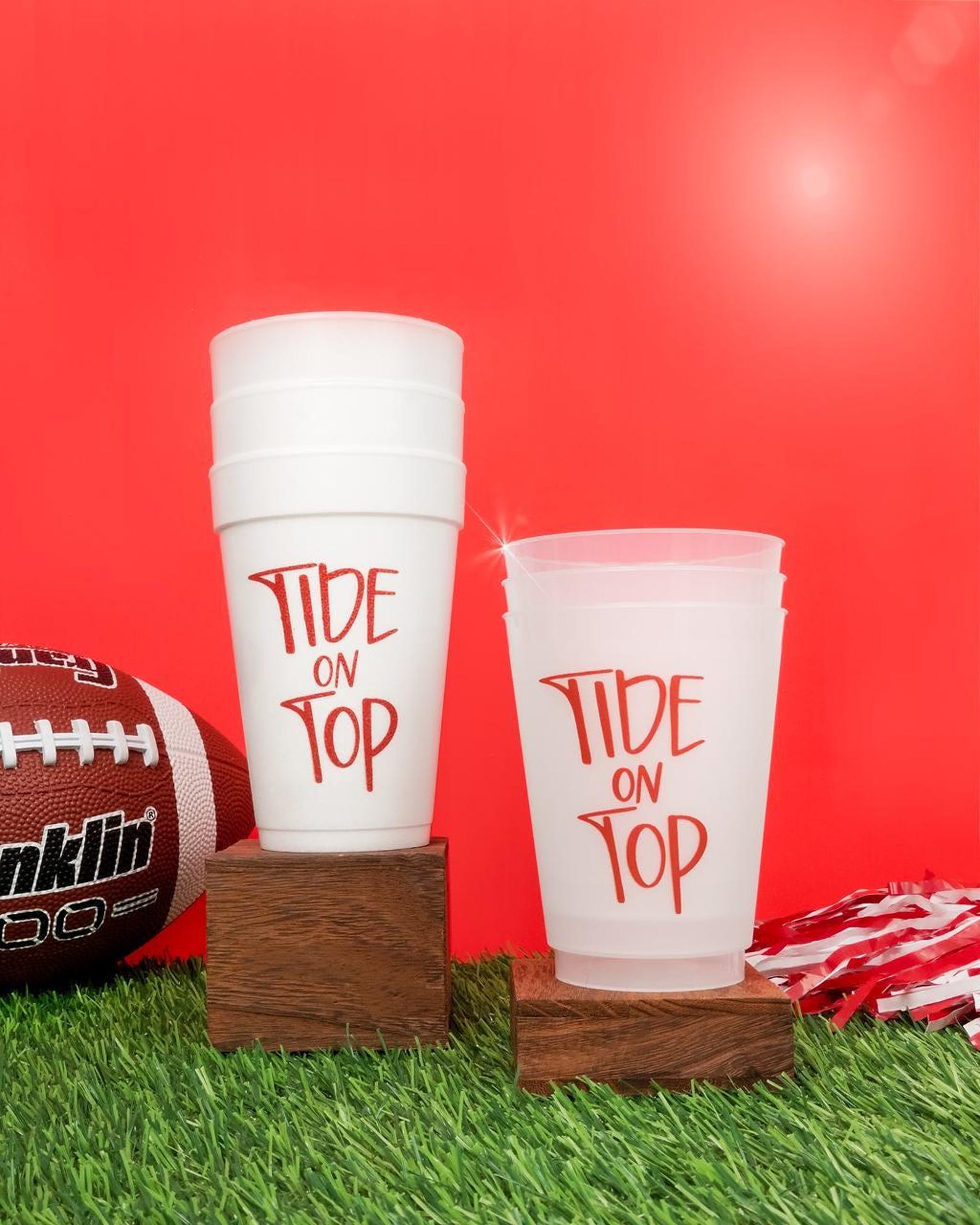 Tide on Top Styrofoam Cups | Set of 10 | 16 Oz - Etsy