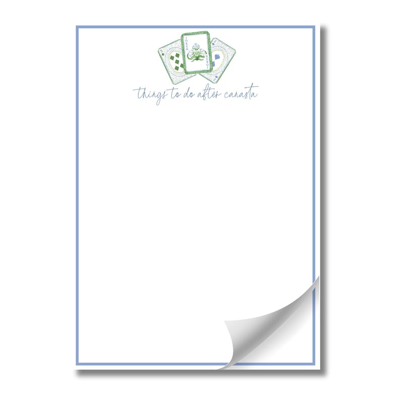 Personalized Tear off Note Pad - Etsy