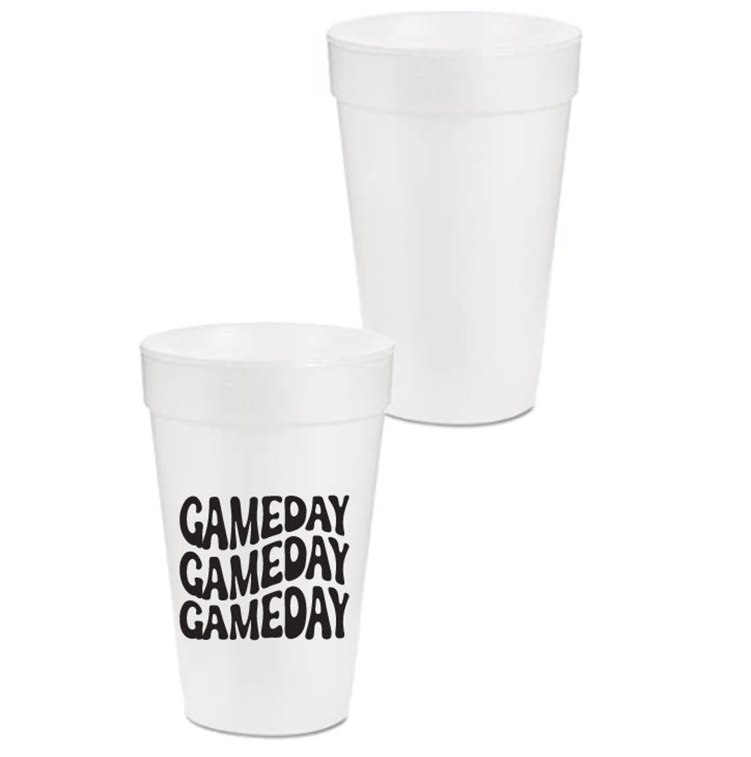 Gameday Foam Cups 16 Oz Set of 10 - Etsy