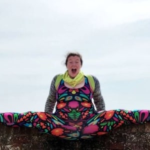 Lycra Festival Party Catsuit Low Back Sleeveless Dance - Etsy