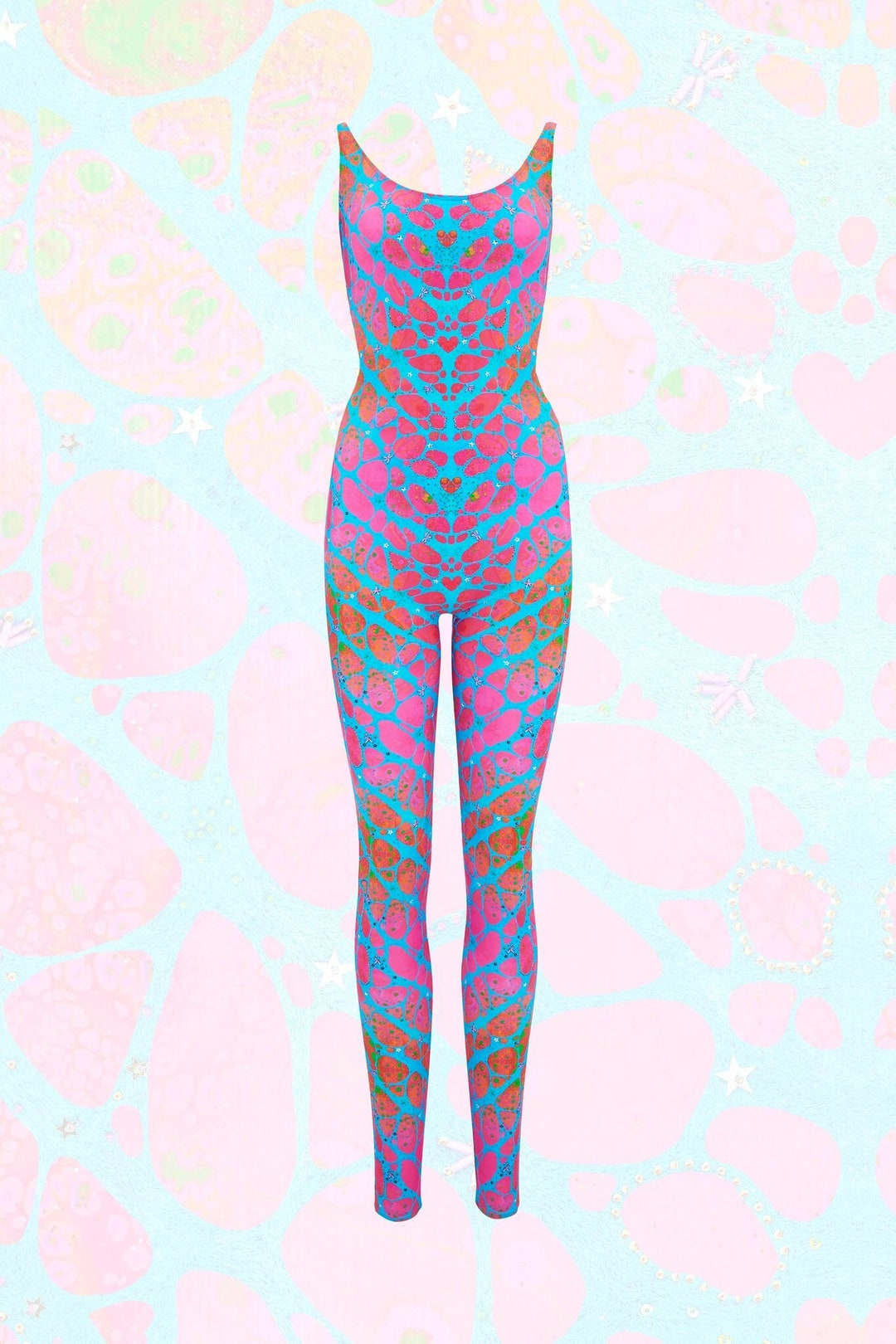 Lycra Festival Party Catsuit, Low Back, Sleeveless Dance Unitard ...