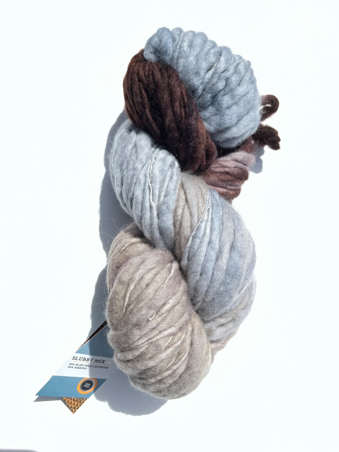 Fleece Artist Slubby Mix Yarn - Etsy