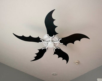 Ceiling Fan Bat Blades - Large ( Set of 5 ) - Etsy