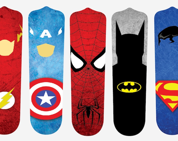 Super Hero Fan Blades - Etsy
