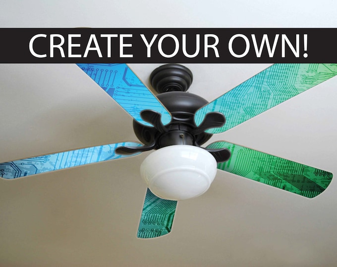 Custom Ceiling Fan Blades Made Just for You - Etsy