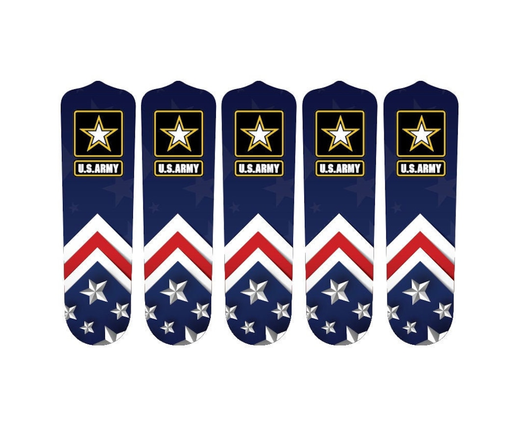 US Army Patriotic American Flag Ceiling Fan Blades - Etsy